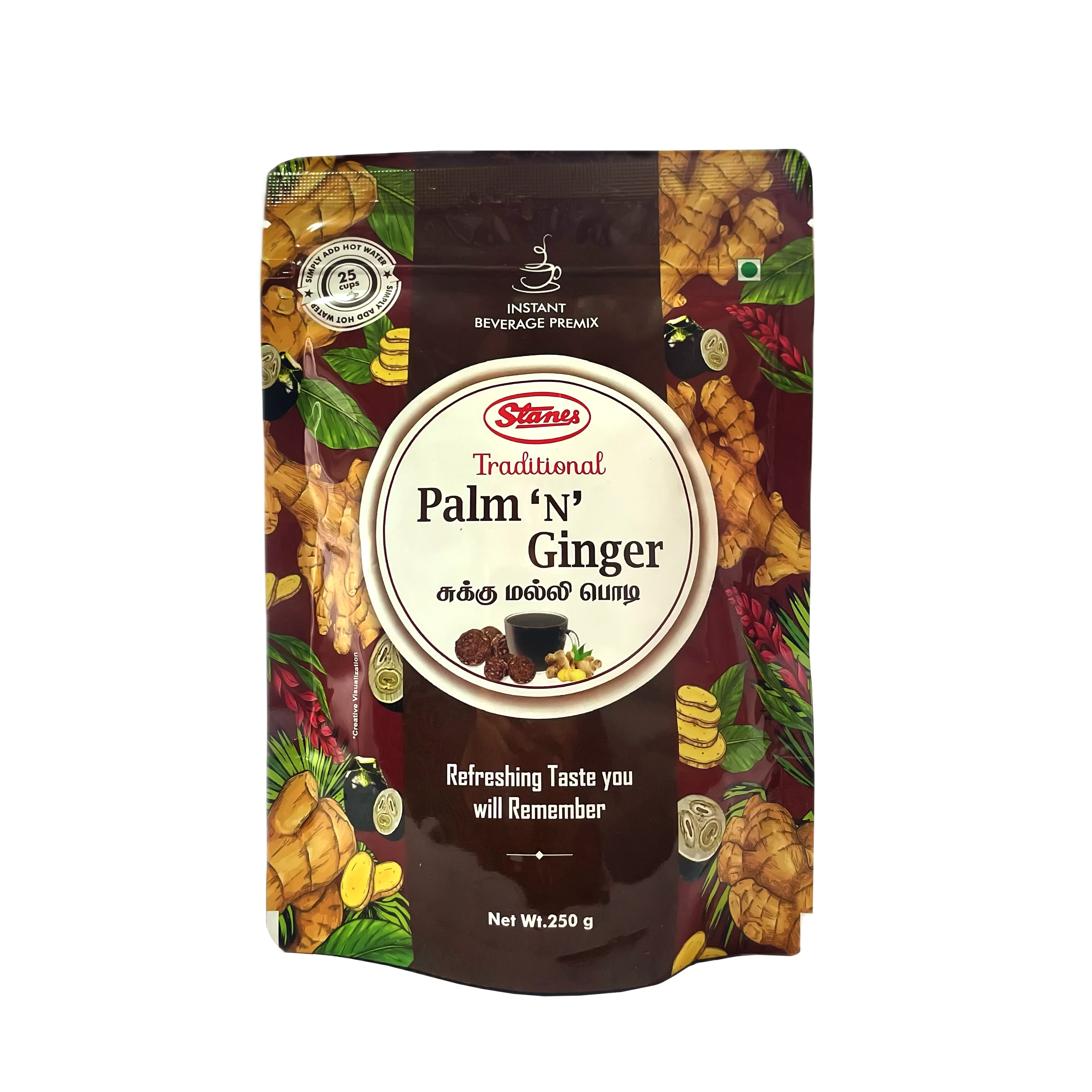 STANES Palm 'N' Ginger 250 g – Honeybee Tea Company